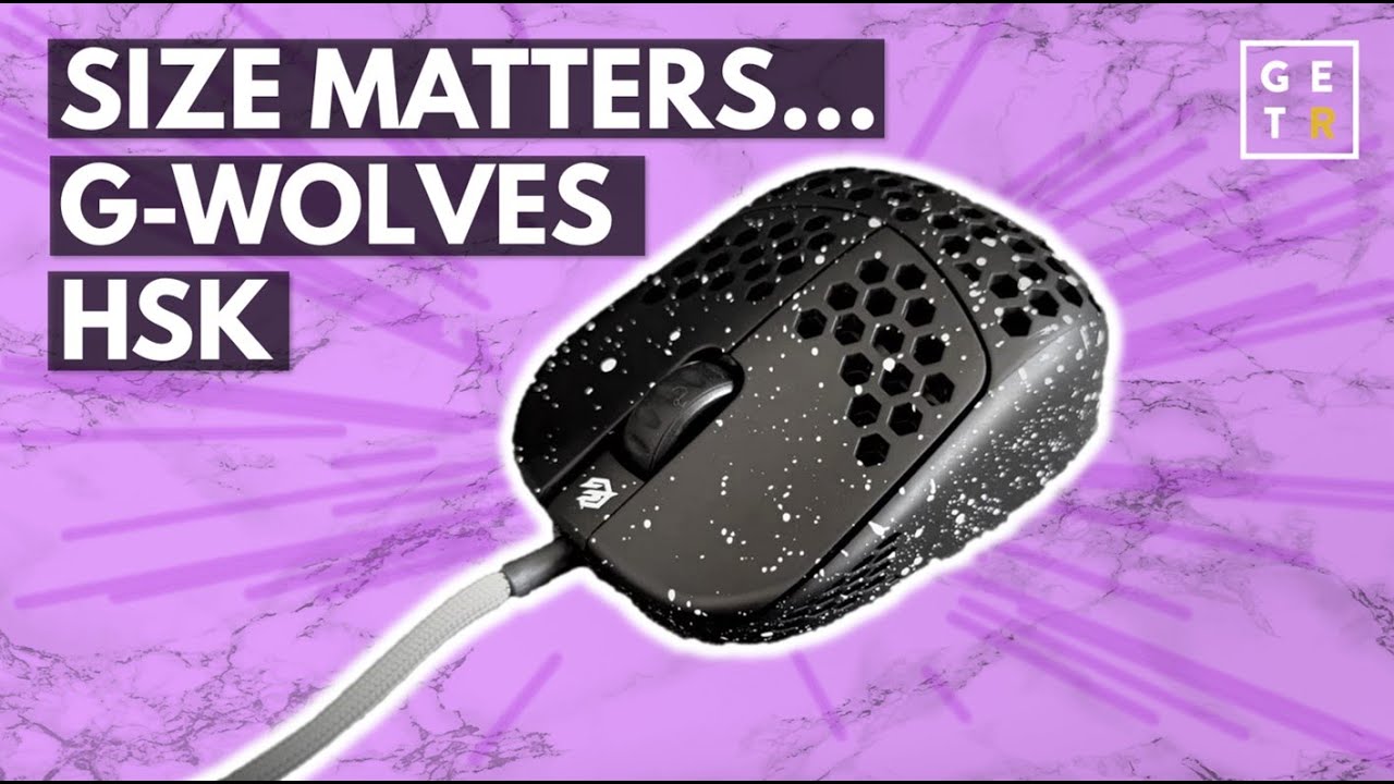 G-Wolves HSK, SMALL mouse, BIG aim... best for fingertip grip or just a ...
