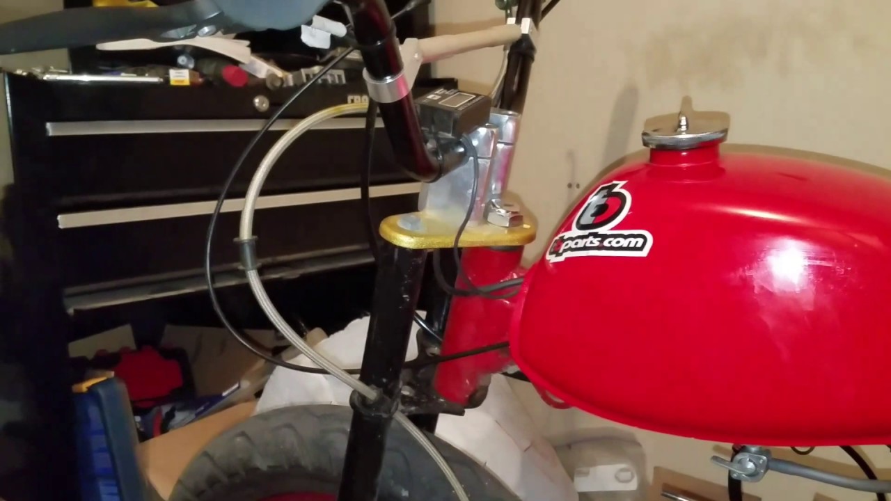 CDI ignition on old honda engine - YouTube