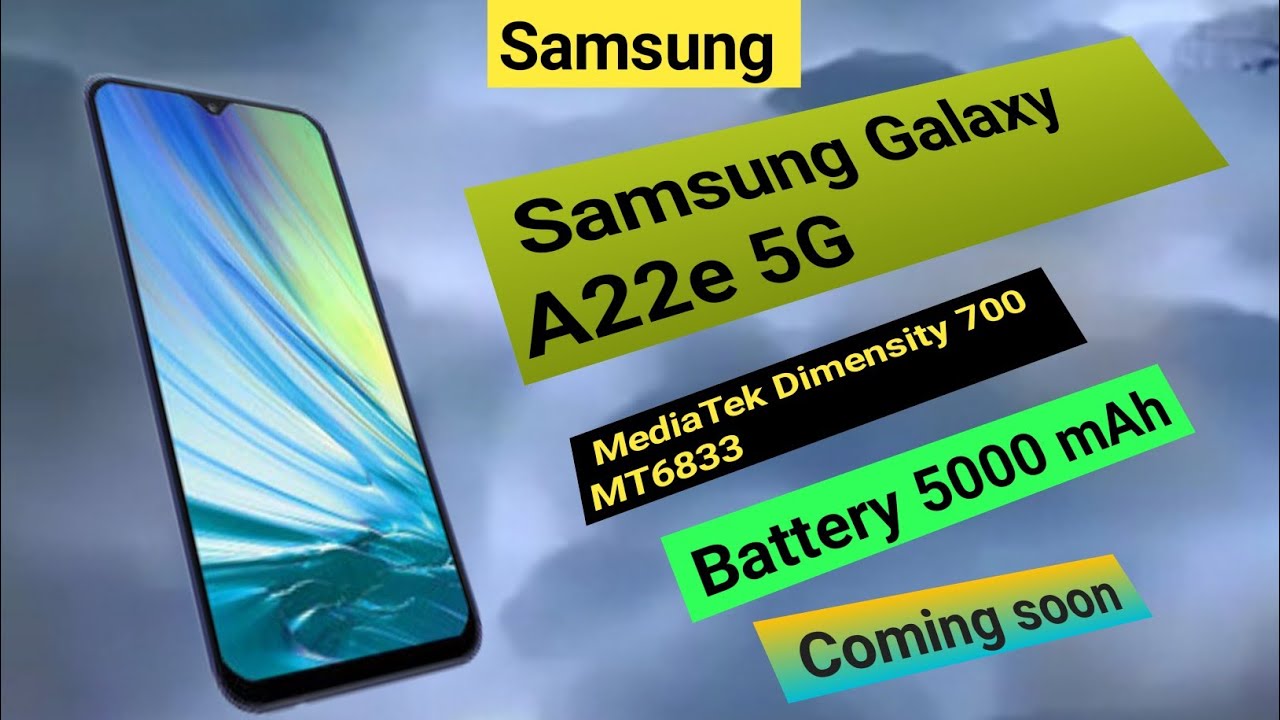Samsung Galaxy A22e 5G || Price || specification || full Review ...