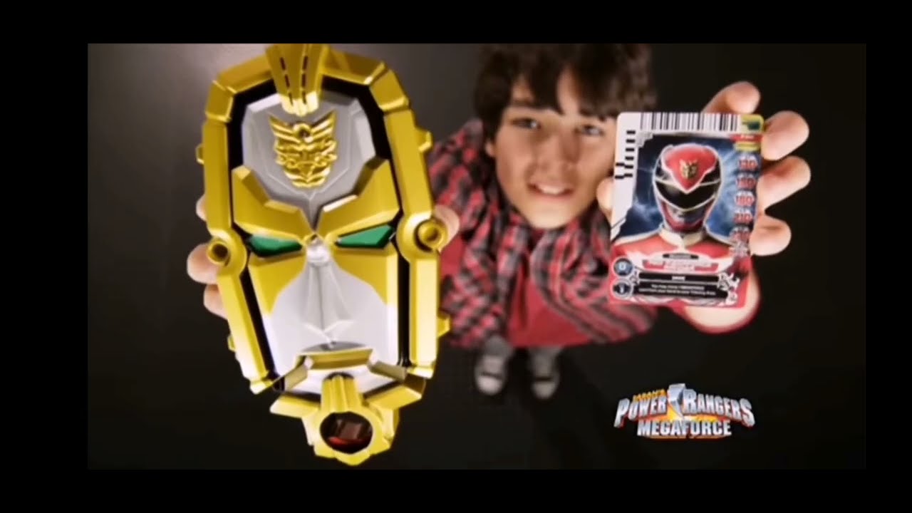 French Bandai Power Rangers Megaforce Toy Commercials - YouTube