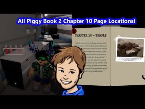 All Piggy Book 2 Chapter 10 Page Locations! | Roblox - YouTube