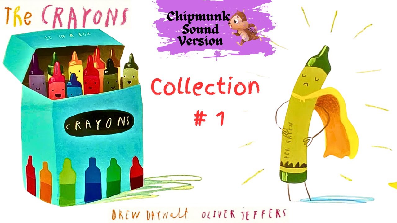 The Crayons Books Collection #1 (Chipmunk Sound Version) Kids & Family ...