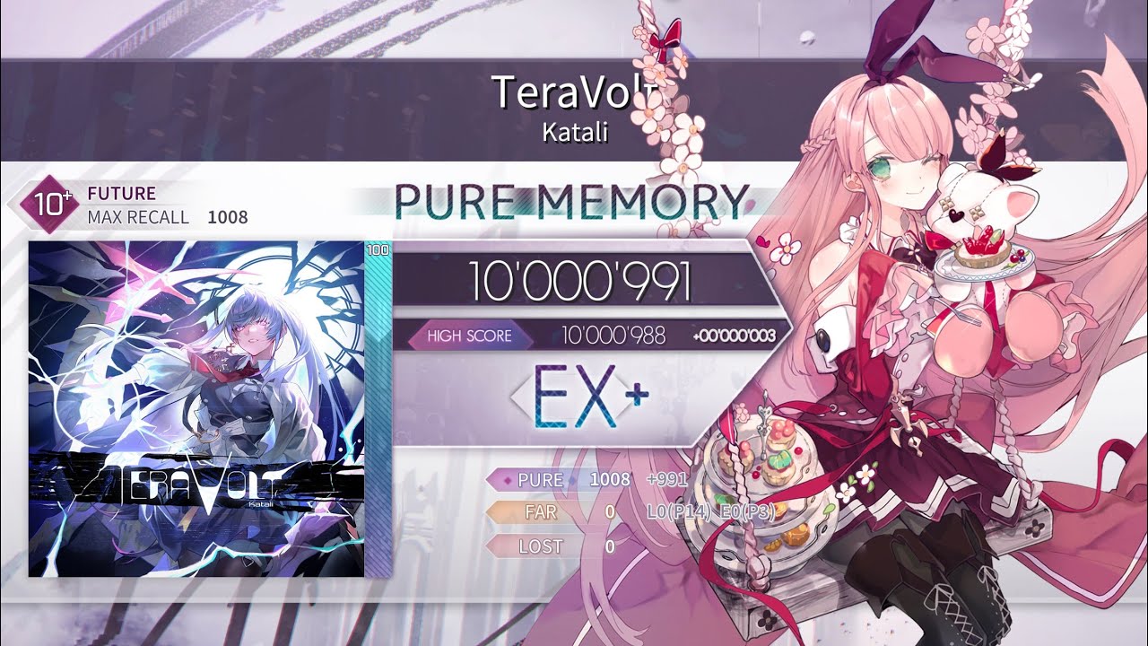 【Arcaea】TeraVolt (FTR10+) PM(MAX-17) - YouTube
