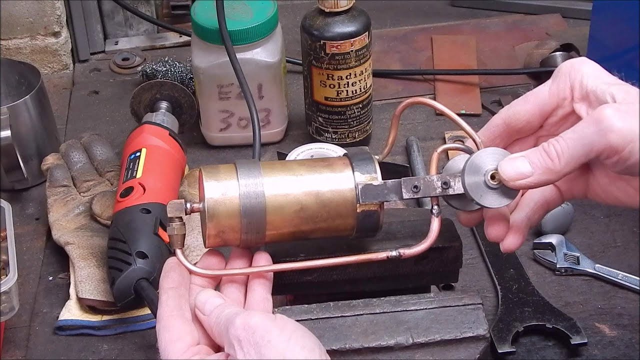 The unique model steam engine build is progressing nicely - YouTube