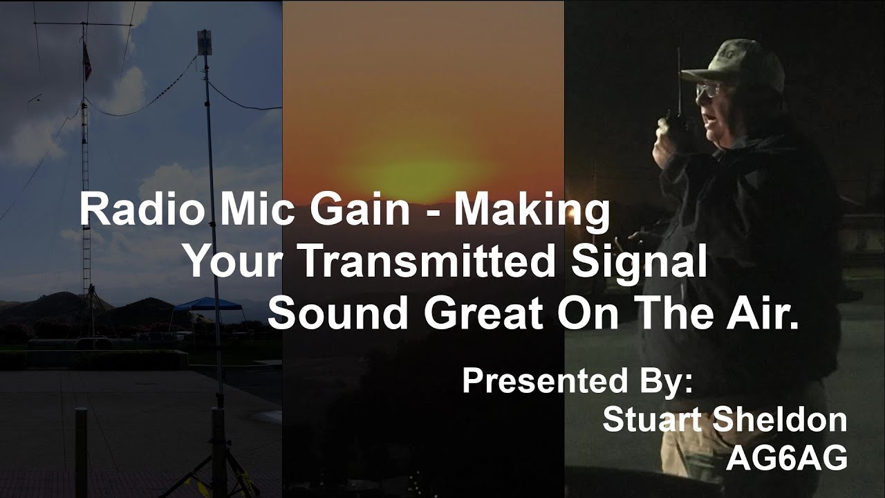 Radio Mic Gain - Making Your Transmitted Signals Sound Great! - YouTube