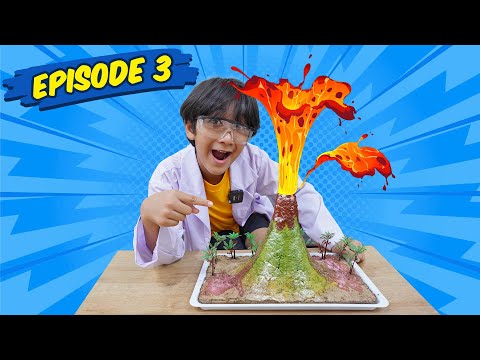 Eksperimen Gunung Berapi Volcano - Ziyan Science Series Episode 3