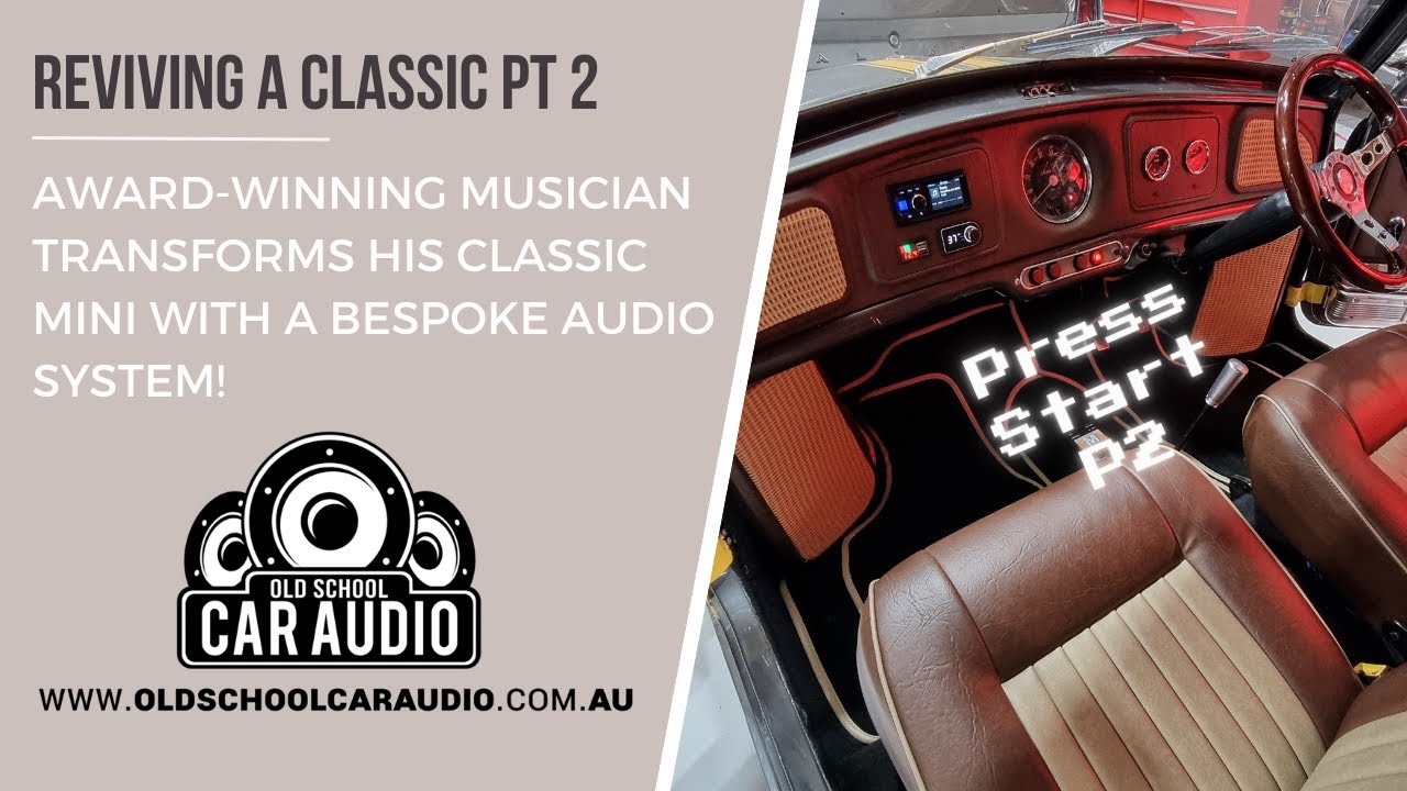 Award-Winning Musician Transforms His Classic Mini with a Bespoke Audio ...