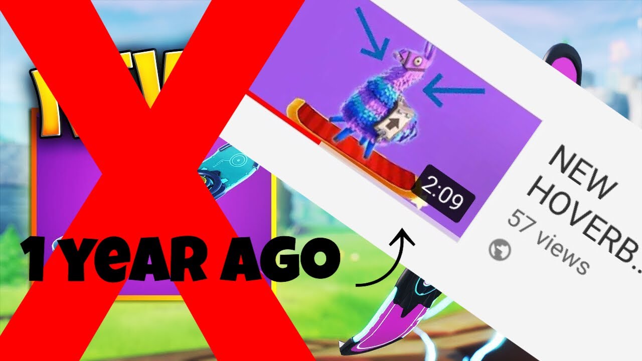 The Fortnite hoverboard was my idea!!!!!!! - YouTube