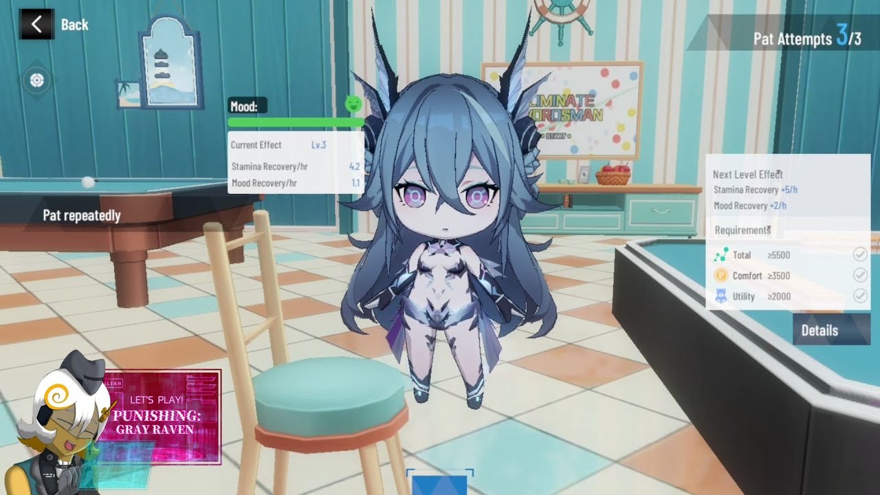 PGR | Dormitory | Headpats 2 | Chibi Lamia - YouTube