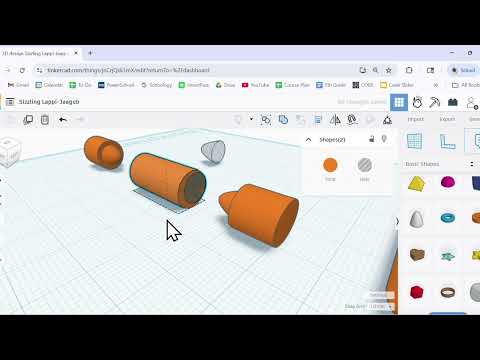 TinkerCAD - Box & Hinge - YouTube