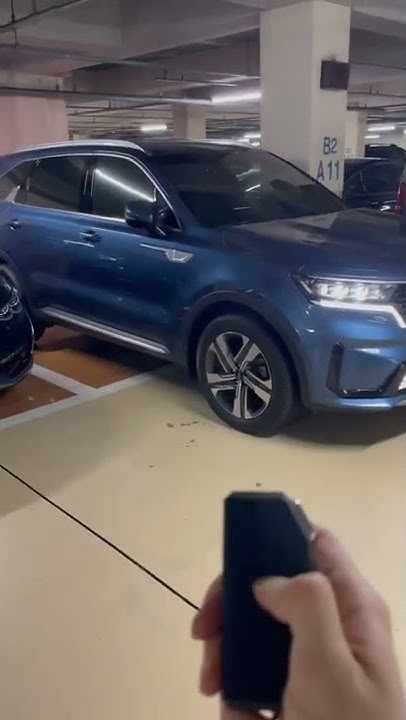 2022 쏘렌토 MQ4 원격 스마트 주차보조(RSPA) - YouTube