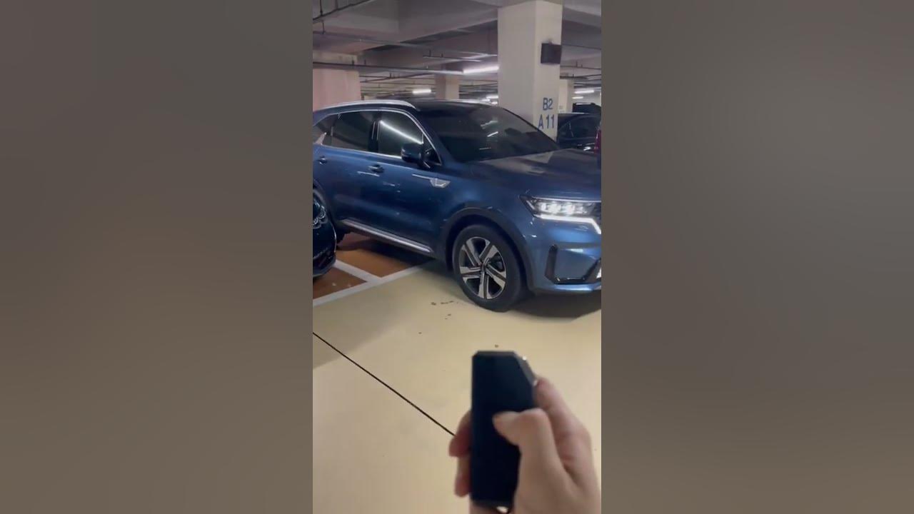 2022 쏘렌토 MQ4 원격 스마트 주차보조(RSPA) - YouTube