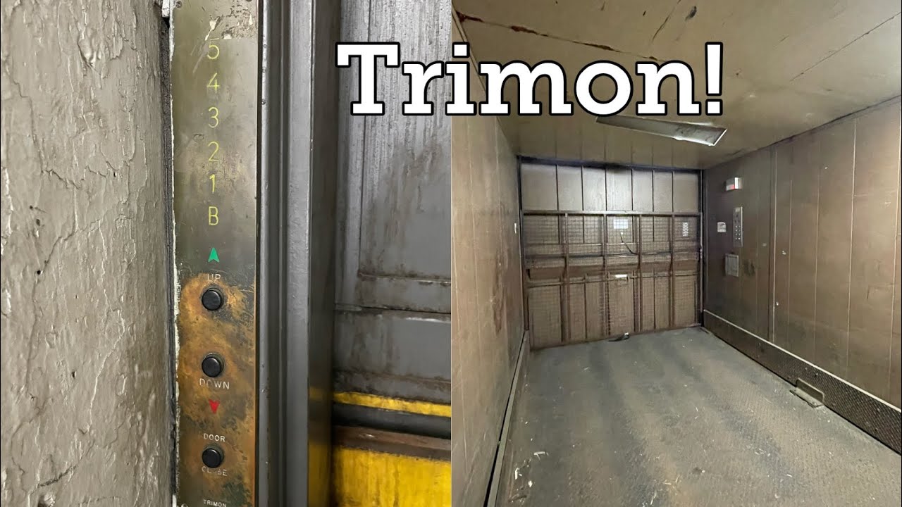 Trimon Freight Elevator @ Midland Warehouses - Chicago, IL - YouTube