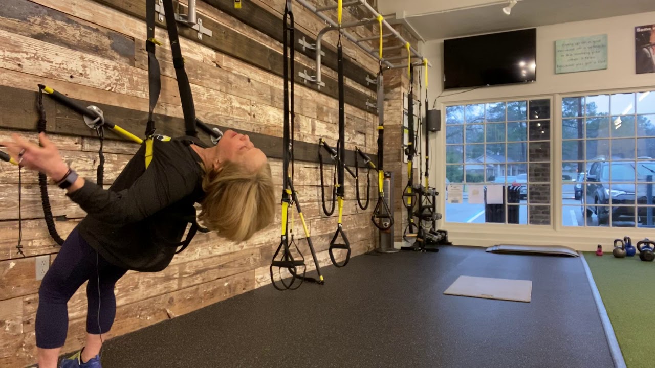 TRX Thoracic Extension - YouTube