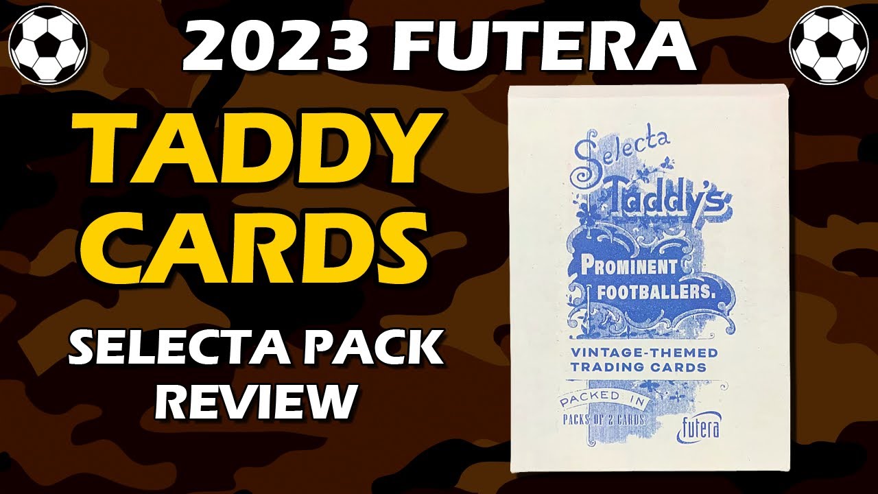 2023 Futera Taddy & Co. Collection Selecta Club Pack Review - YouTube