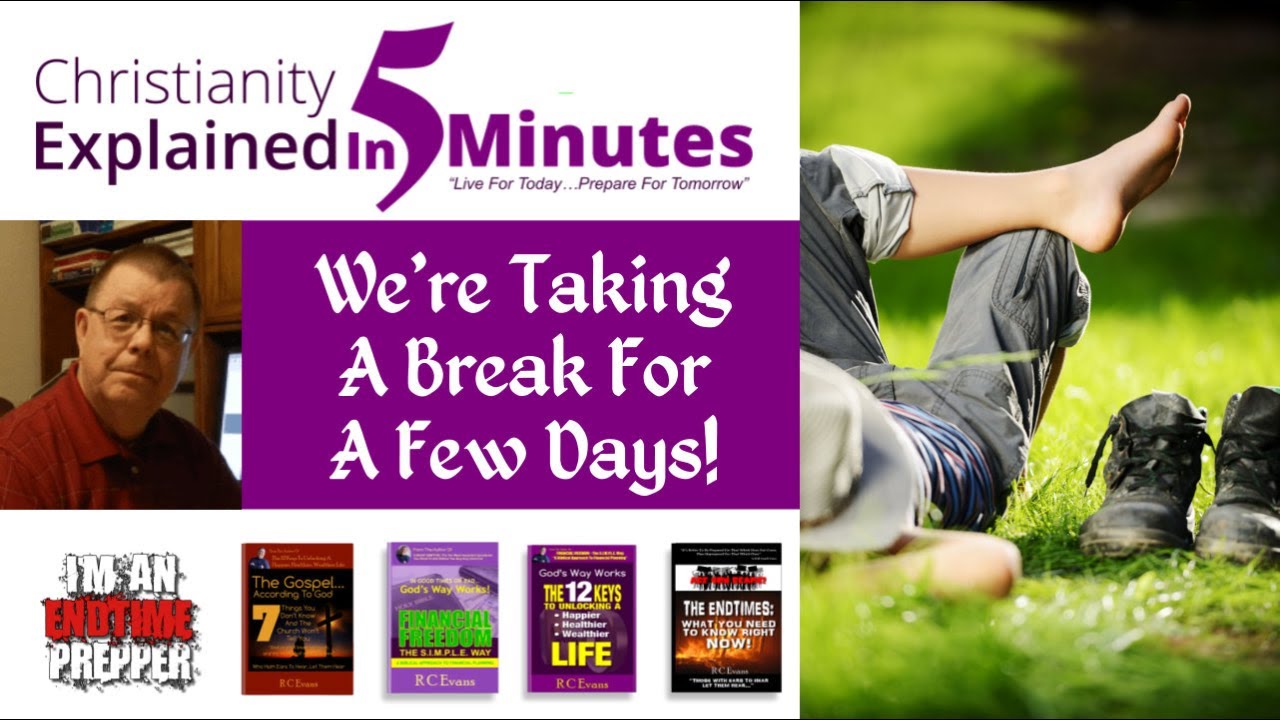 Christianity Explained In 5 Minutes - Taking A Little Break - Resume ...
