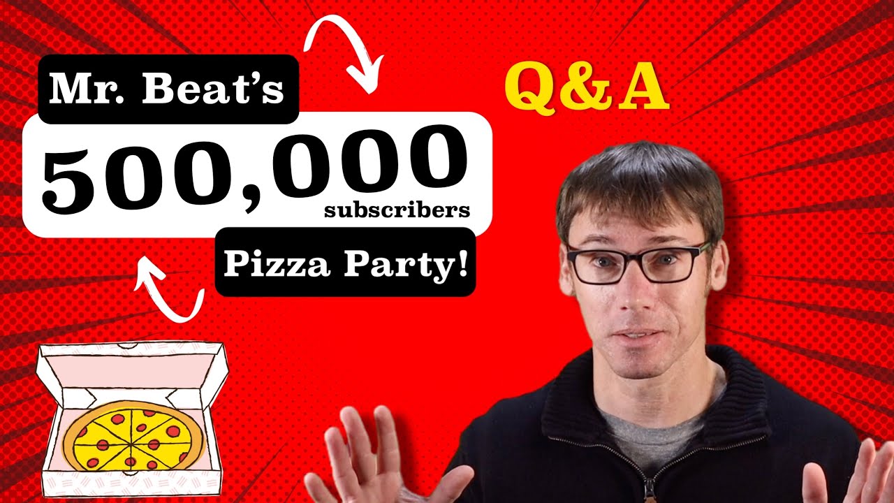 Mr. Beat Eats Pizza and Answers Your Questions - YouTube