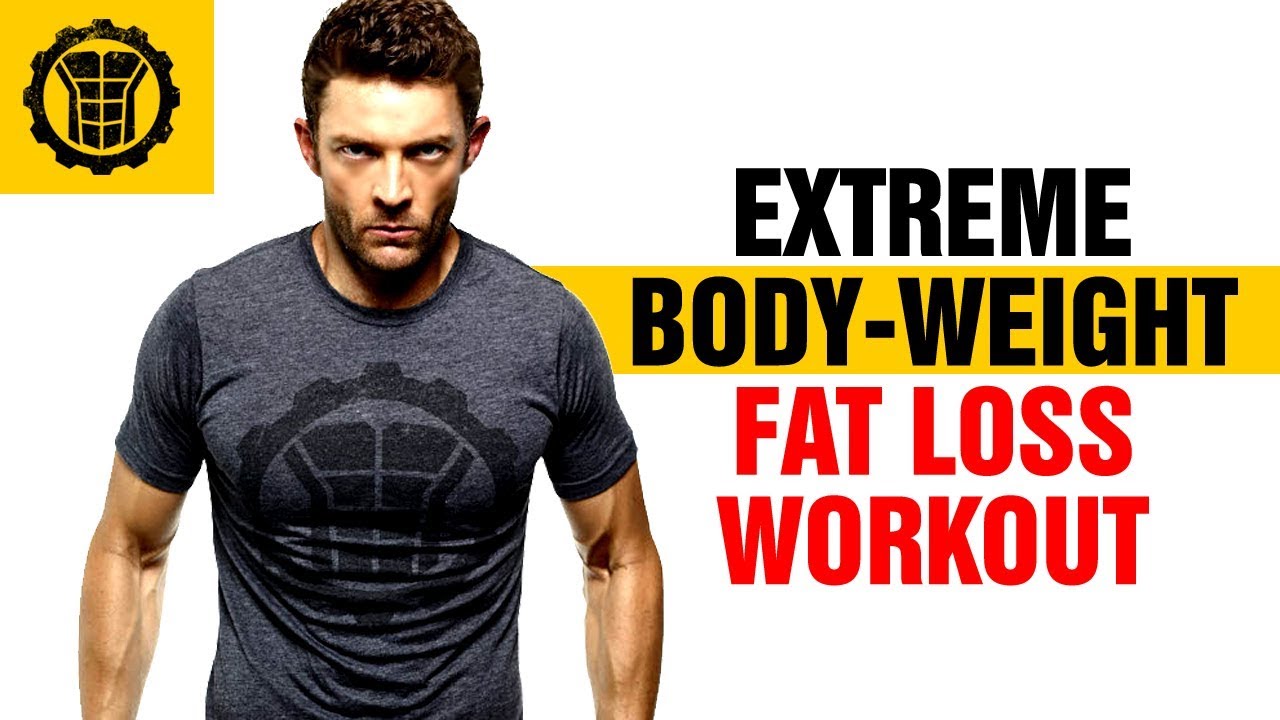 Extreme Body-weight Fat Loss Workout - Tabata HIIT - Get 6 Pack Abs ...