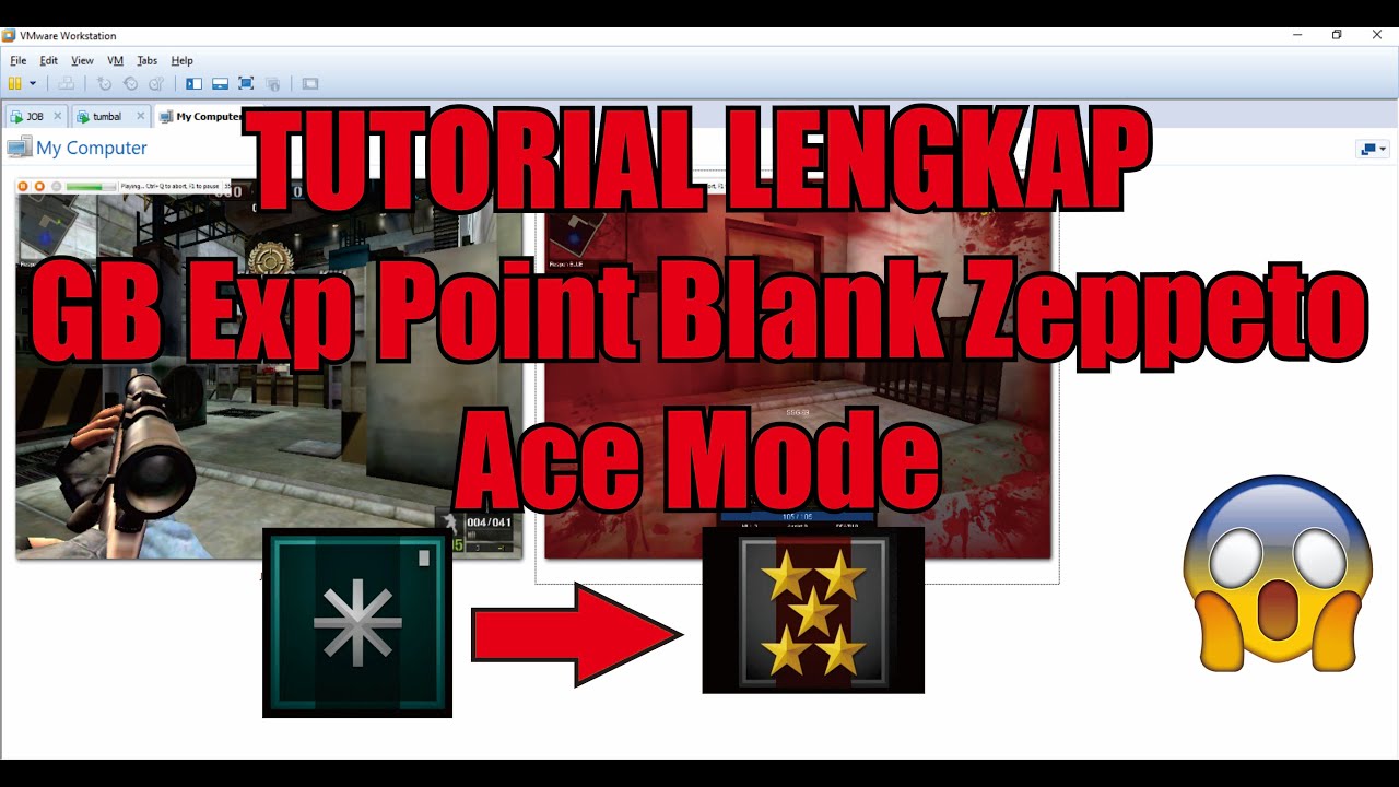 Tutorial Lengkap GB EXP Point Blank Zeppeto dengan WMware - YouTube
