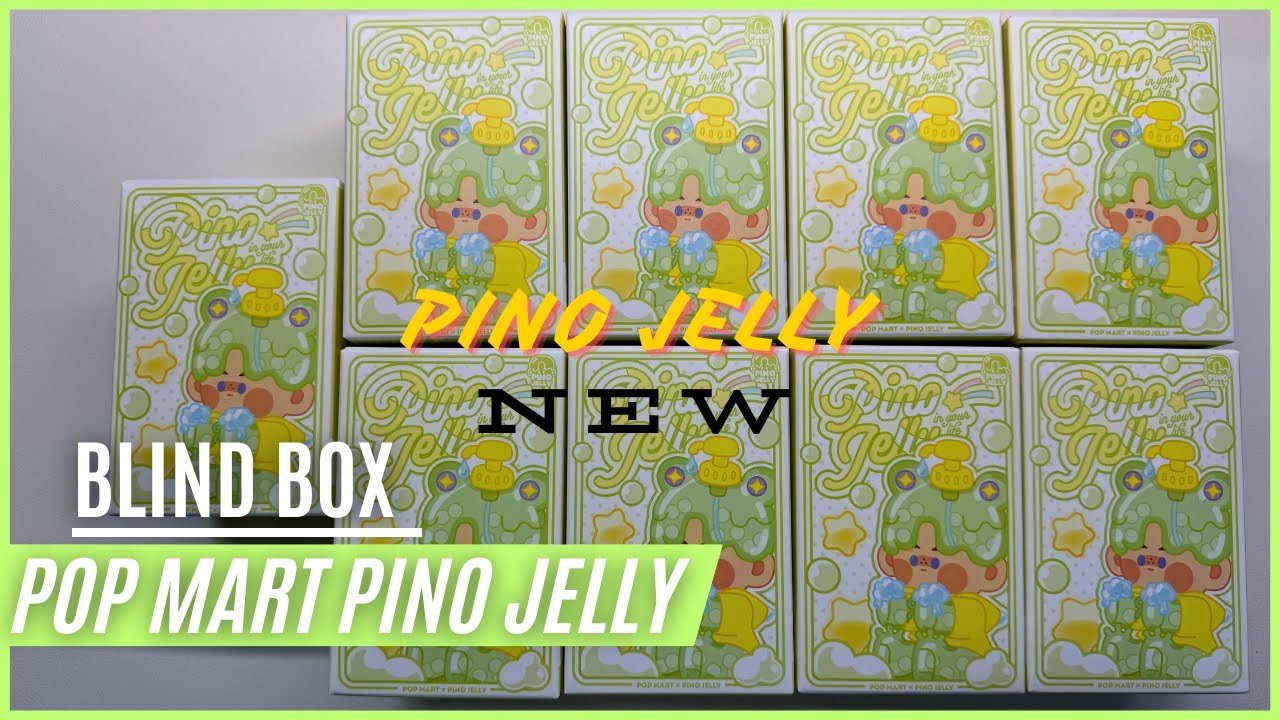 盲盒 潮玩 系列 #UNBOXING | 泡泡馬特新品 PINO JELLY 在你生活裏 公仔 排球少年 開箱 blind box In your life series#泡泡瑪特 ...