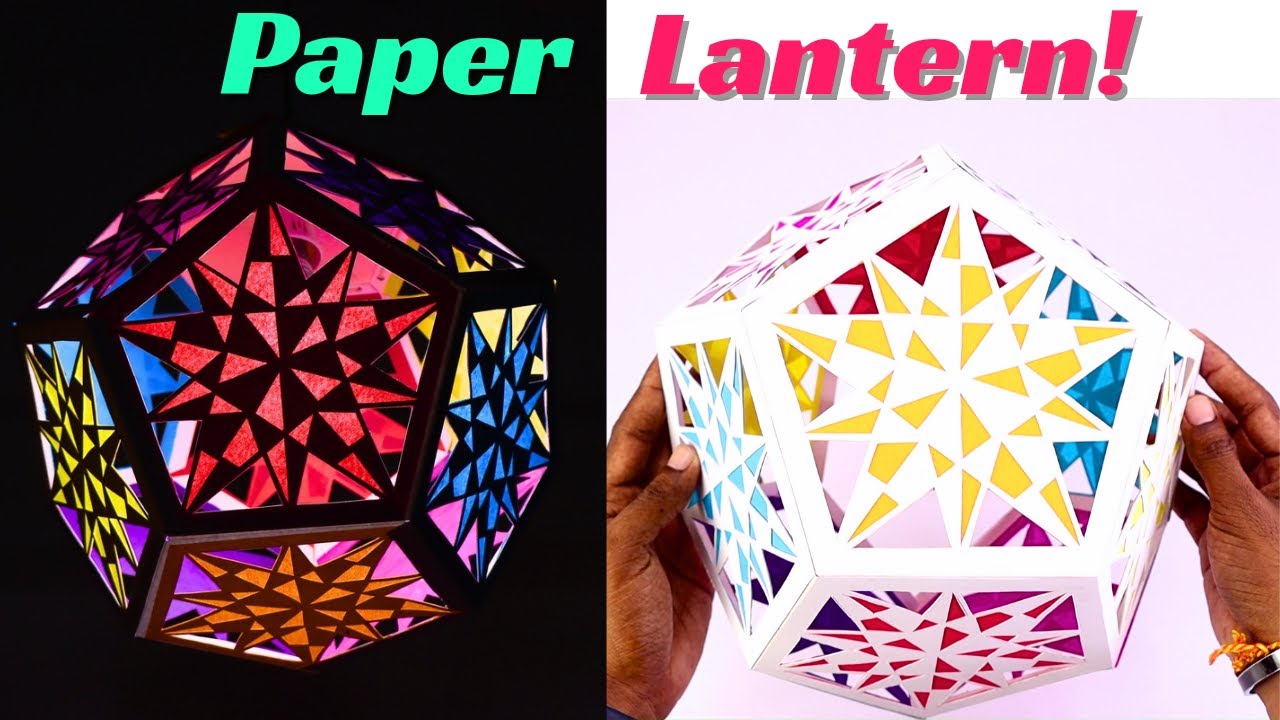 DIY Christmas Lantern From Paper | Christmas Craft 2024 | Christmas ...
