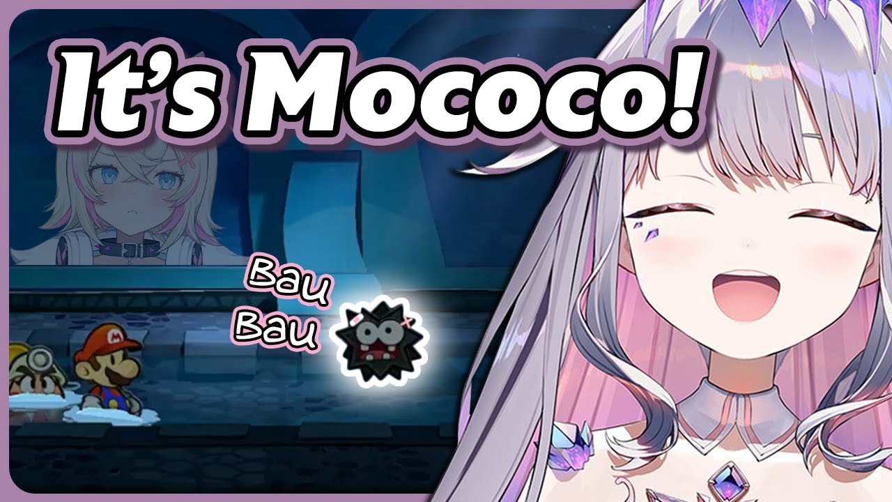 Bijou Finds Mococo in Paper Mario - YouTube