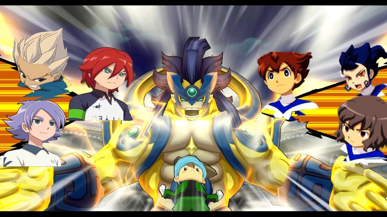 Inazuma Eleven Go Strikers 2013 Raimon 3.7 Vs Earth Eleven 2.0 Wii ...