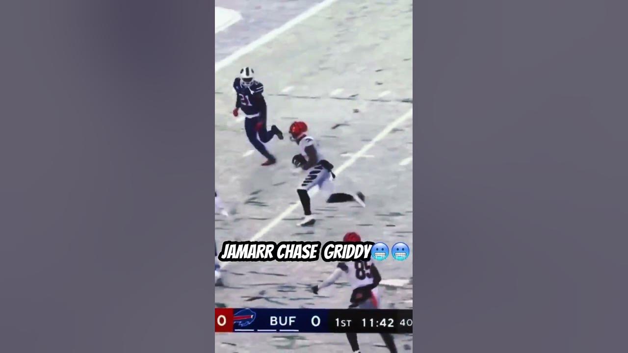 Jamarr Chase Td Griddy In The Snow🥶🥶🥶 Youtube