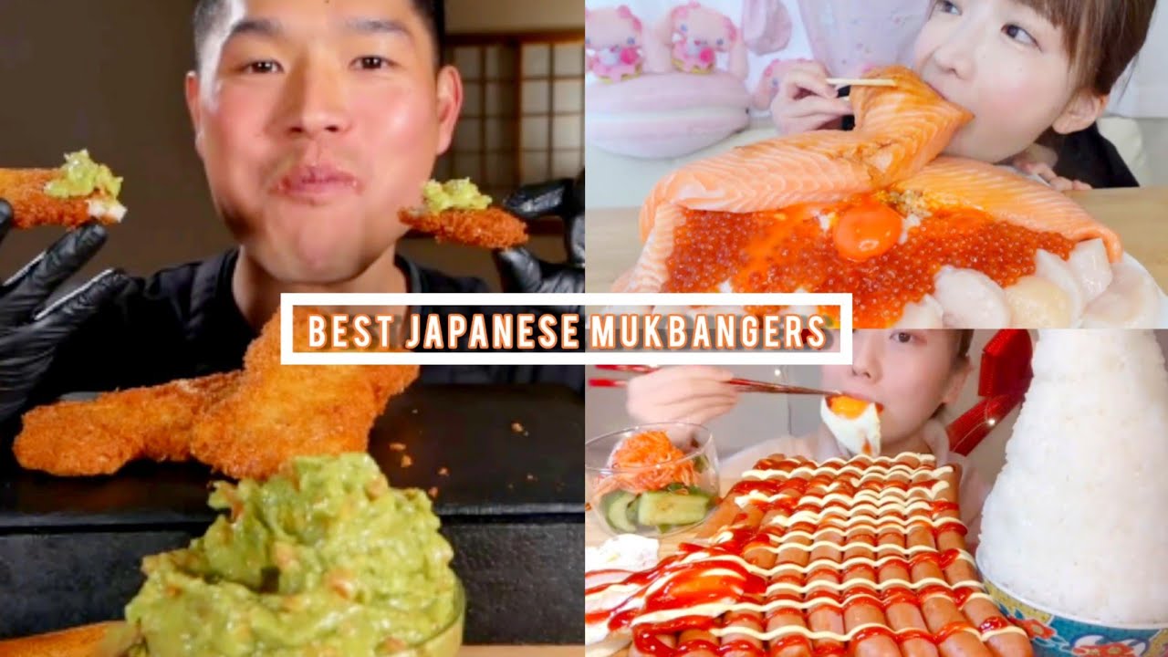 the most view of Japanese mukabangers 🔥 Mukbang eating compilation ...
