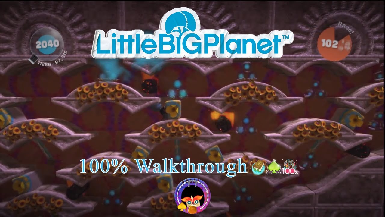 LittleBIGPlanet (720p HD) Walkthrough Part 38 - Bubble Labyrinth ...