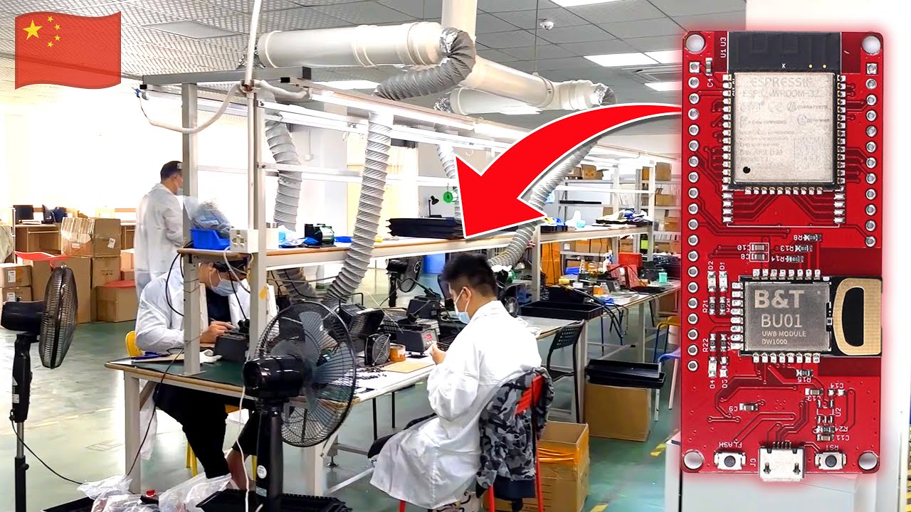 Inside Electronics Boards Manufacturing Factory in China 🇨🇳 | MakerFabs ...
