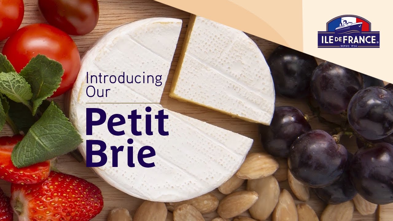 Ile de France® Petit Brie | Genuine Natural Soft Ripened, Creamy Cheese ...