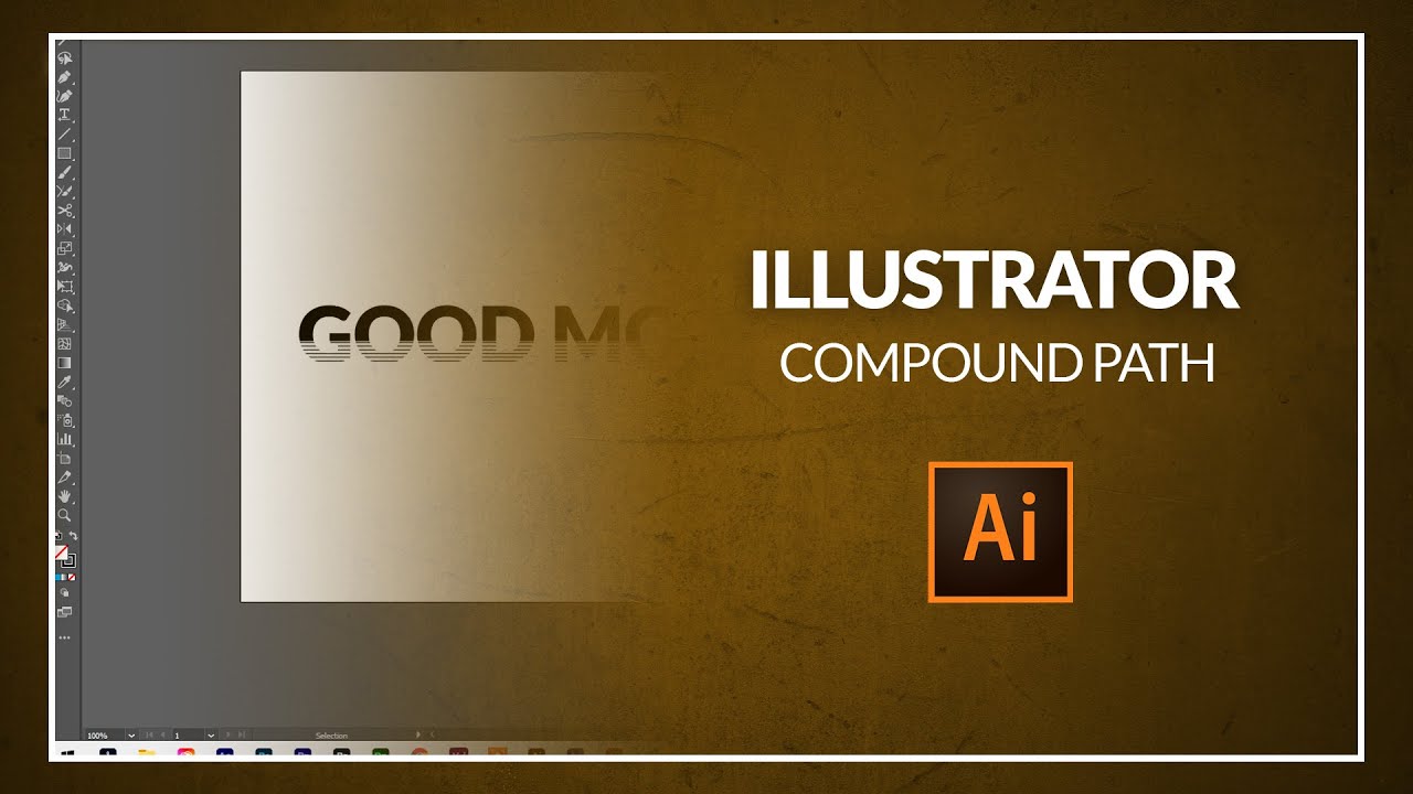 Illustrator Compound Path - YouTube
