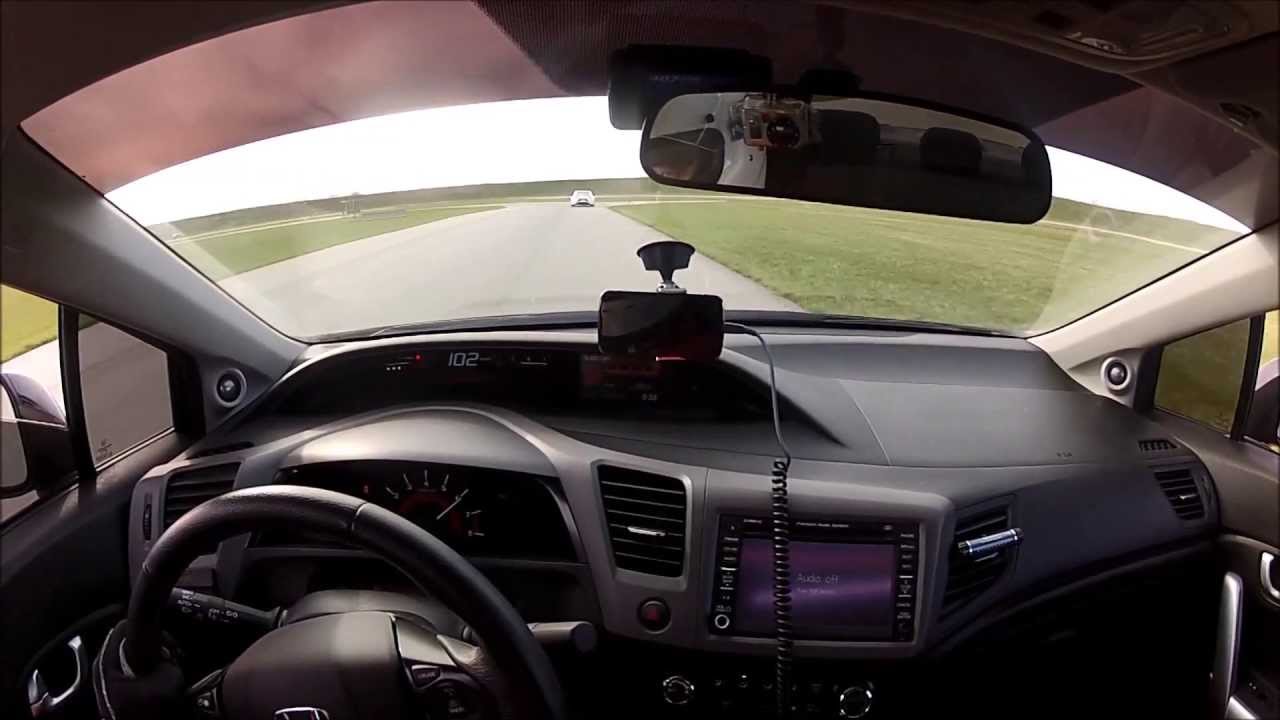 2012 Civic Si (FG4) - Very First Track Day - YouTube