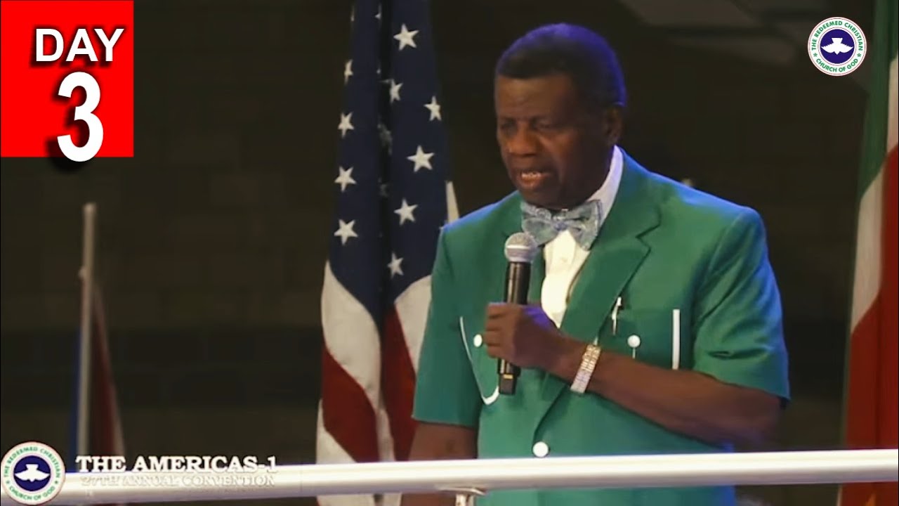 Pastor E.A Adeboye Sermon @RCCG THE AMERICAS CONVENTION 2025 - DAY 3 ...