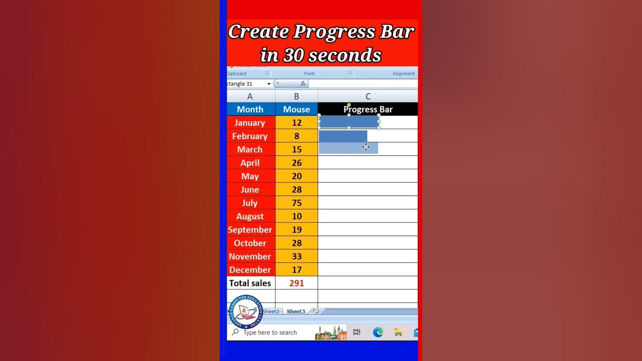Progress Bar Kaise Create Kre Progressbar Exceltricksexceltips Exceltutorialviralshots