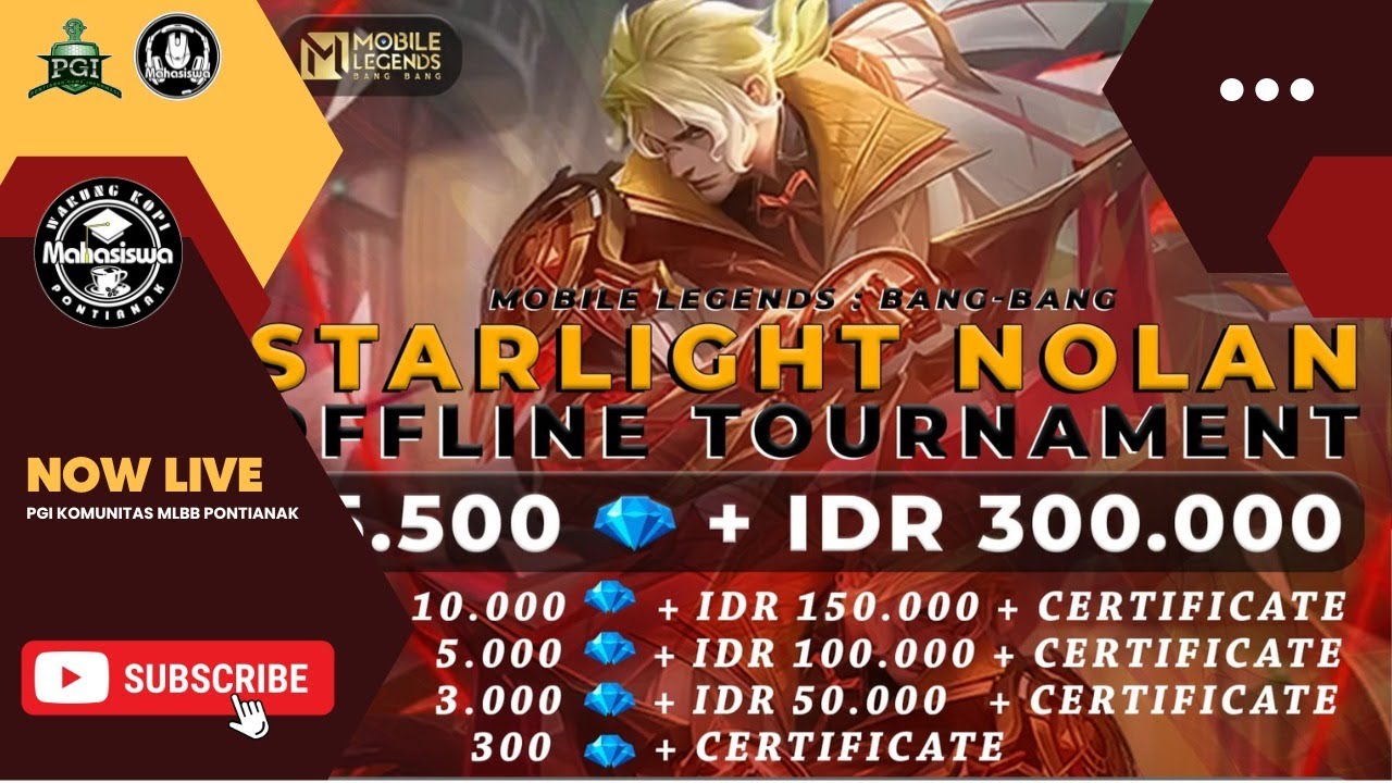 STARLIGHT NOLAN MLBB TOURNAMENT ( FINAL ) - YouTube