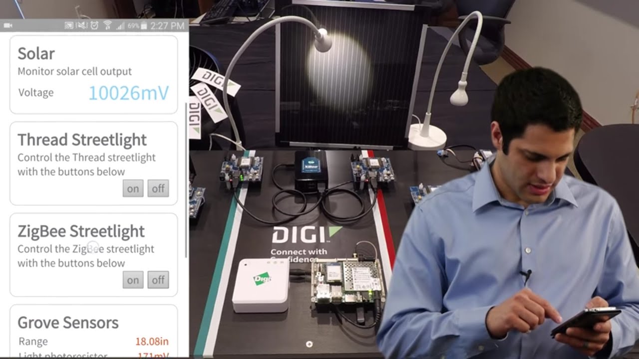 Digi XBee Thread Demonstration - YouTube