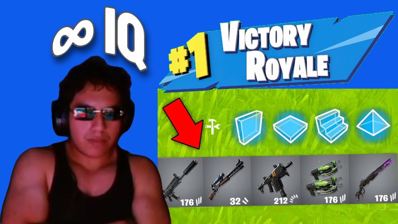 USING A COMMON LOADOUT TO WIN A MATCH ON FORTNITE (∞ IQ)😲 - YouTube