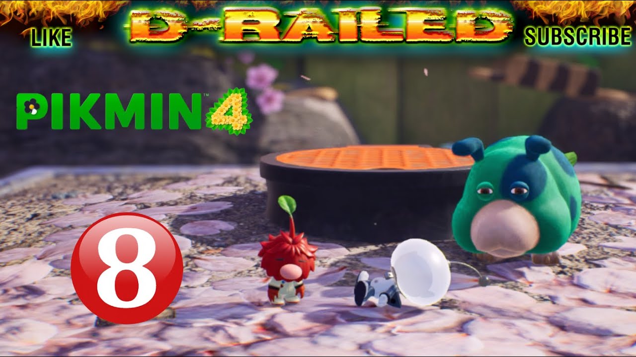 Pikmin 4 | Day 8: Blossoming Arcadia - Dandori Battle & Exploring ...