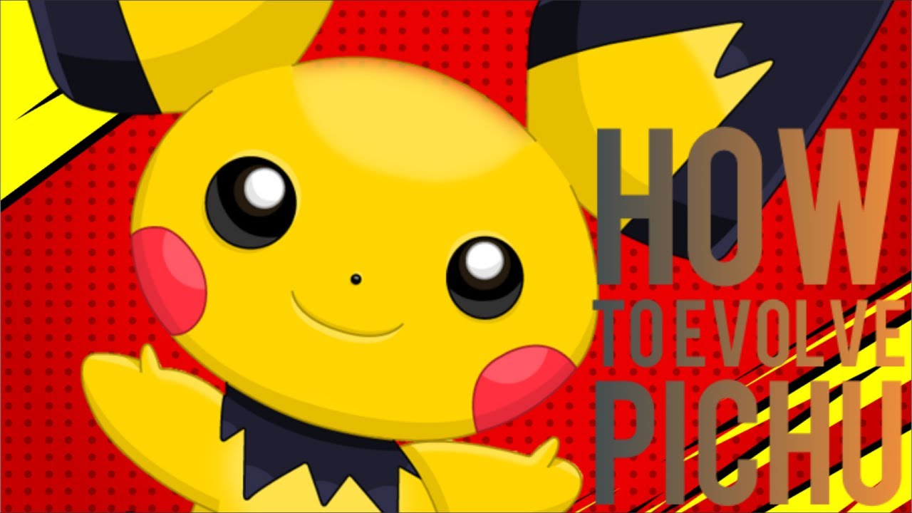 How to evolve Pokemon Pichu/Pikachu into Raichu - YouTube