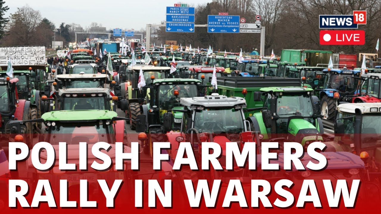 Farmers Protest LIVE | Polish Farmers Protest LIVE | Polish Farmers ...