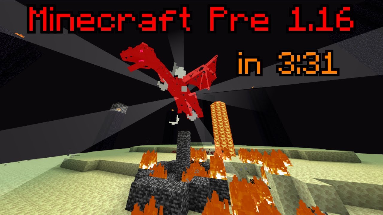[WR] Minecraft Set Seed Pre 1.16 in 3:31 - YouTube