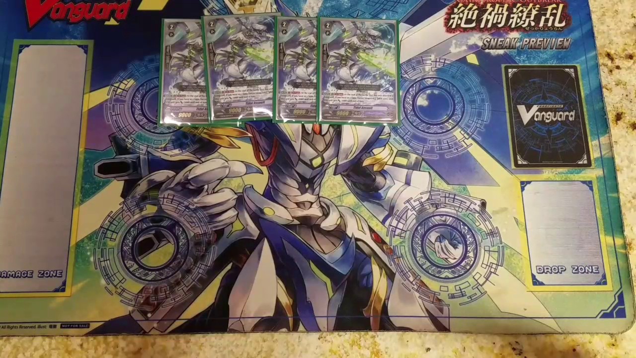 Cardfight!! Vanguard Blue Wave Aqua Force Deck Profile (GBT09) - YouTube