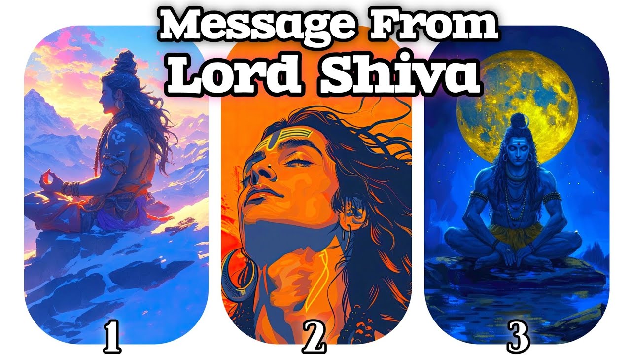 ॐ Message from Lord Shiva ~ receive divine love ~ pick a card ॥♡ - YouTube