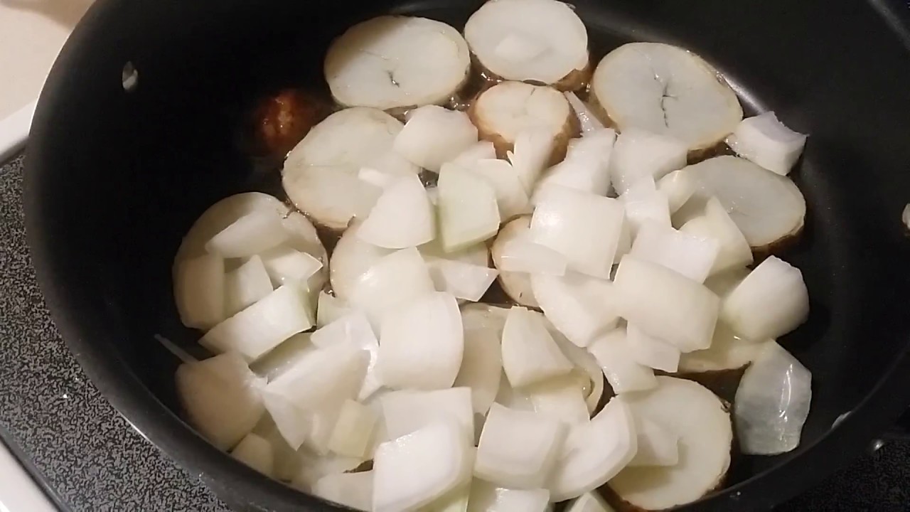 Poor man's breakfast on the farm. - YouTube