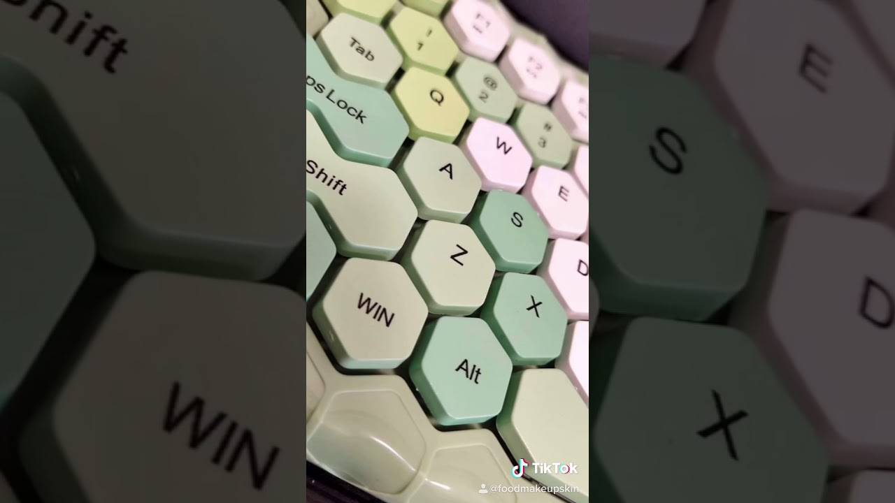 Viral Tik Tok Hexagon Keyboard #Shorts - YouTube