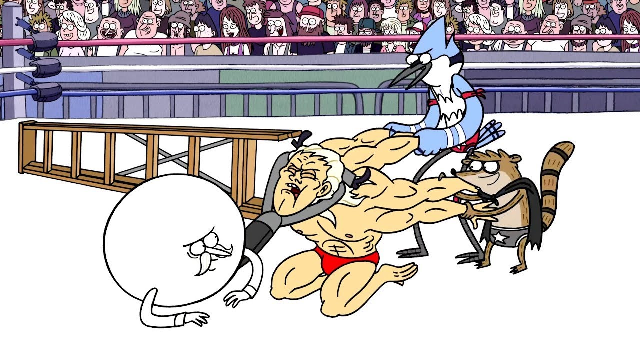 Regular Show - Best Fights Ever Part 2 - YouTube