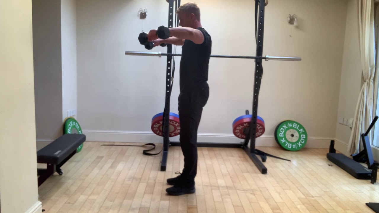 Isometric Lateral Raise - YouTube