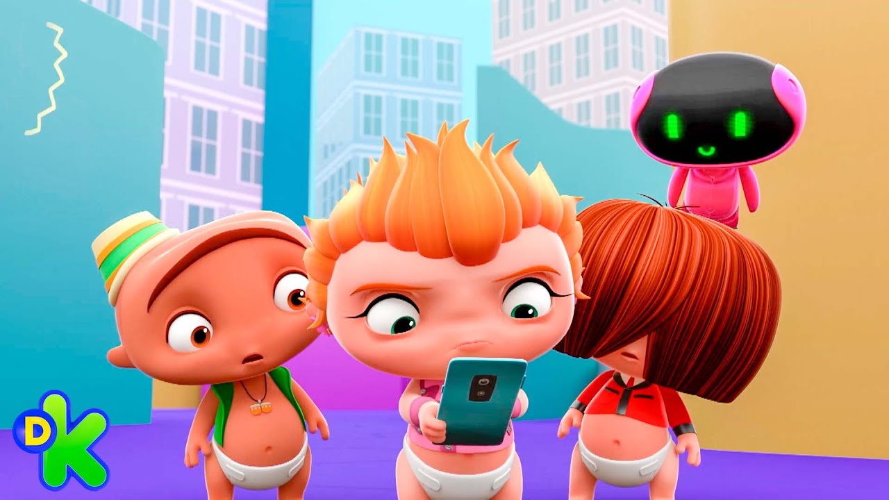 Los pequeñines juegan en un laberinto | Mini Beat Power Rockers ...